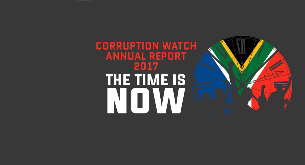 CW annual report: over 5 000 complaints in 2017 - Corruption Watch