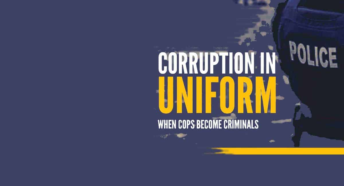 New CW report reveals grim state of corruption in policing - Corruption ...
